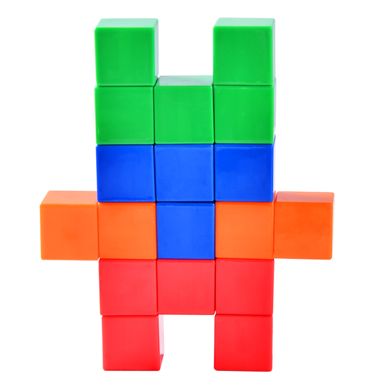 Mgnetic Cubes Solid Color 61pcs
