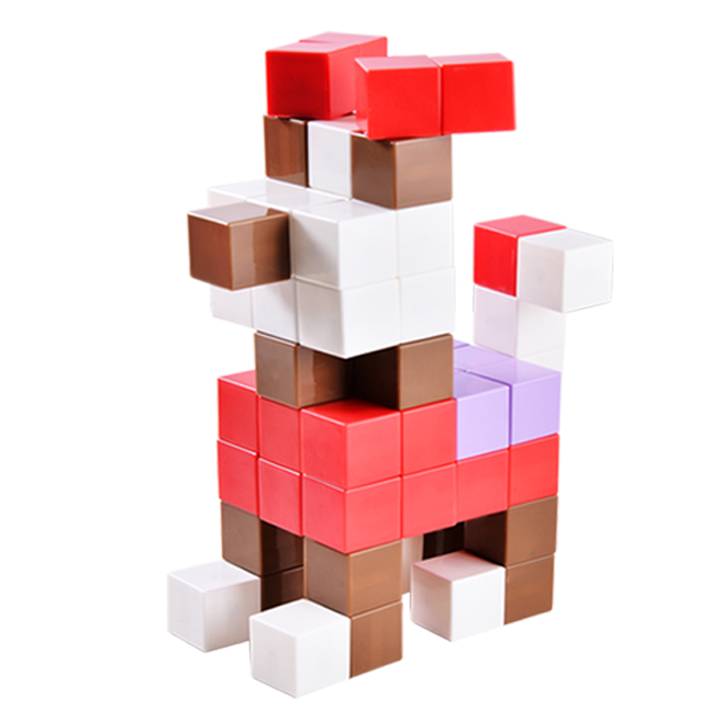 Mgnetic Cubes Solid Color 61pcs