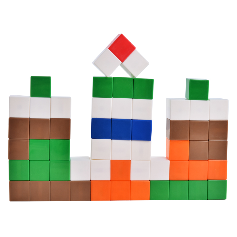 Mgnetic Cubes Solid Color 61pcs